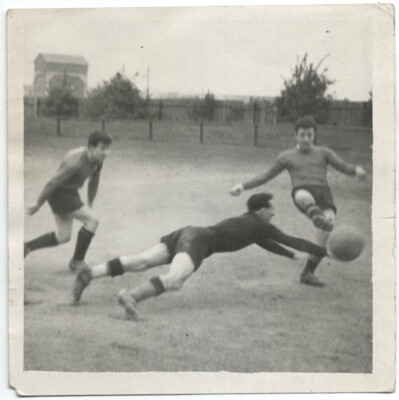 Original Vintage 1940s Fußball, football, soccer players SNAPSHOT | eBay