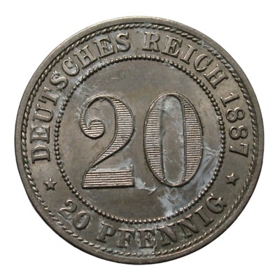 Germany 1887 20 Pfennig | eBay