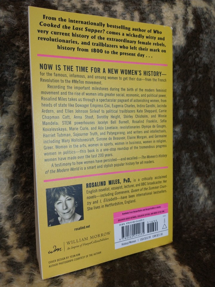 The Women's History of the Modern World by Rosalind Miles TPB Like New ...