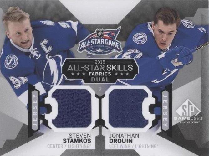 2015-16 SP Game-Used - 2015 All-Star Skills Fabrics Duals Steven ...