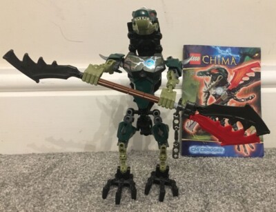 LEGO LEGENDS OF CHIMA: CHI Cragger (70203) 100% Instructions Good ...