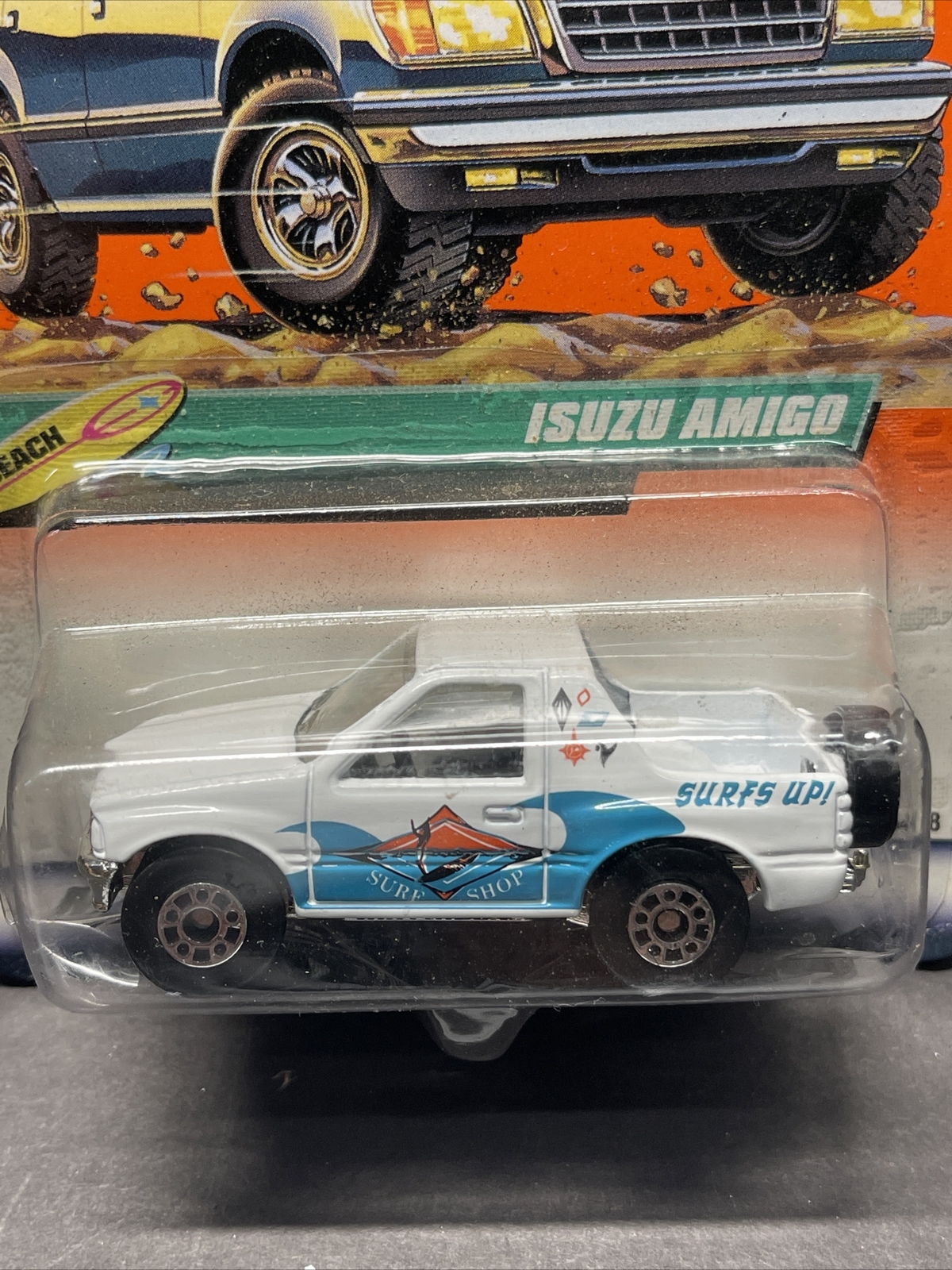 Matchbox Isuzu Amigo Surf Up! 54/10 White | eBay