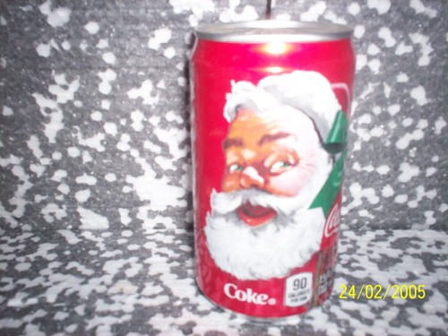 Coca Cola Santa small soda can 7.5 ounce | eBay