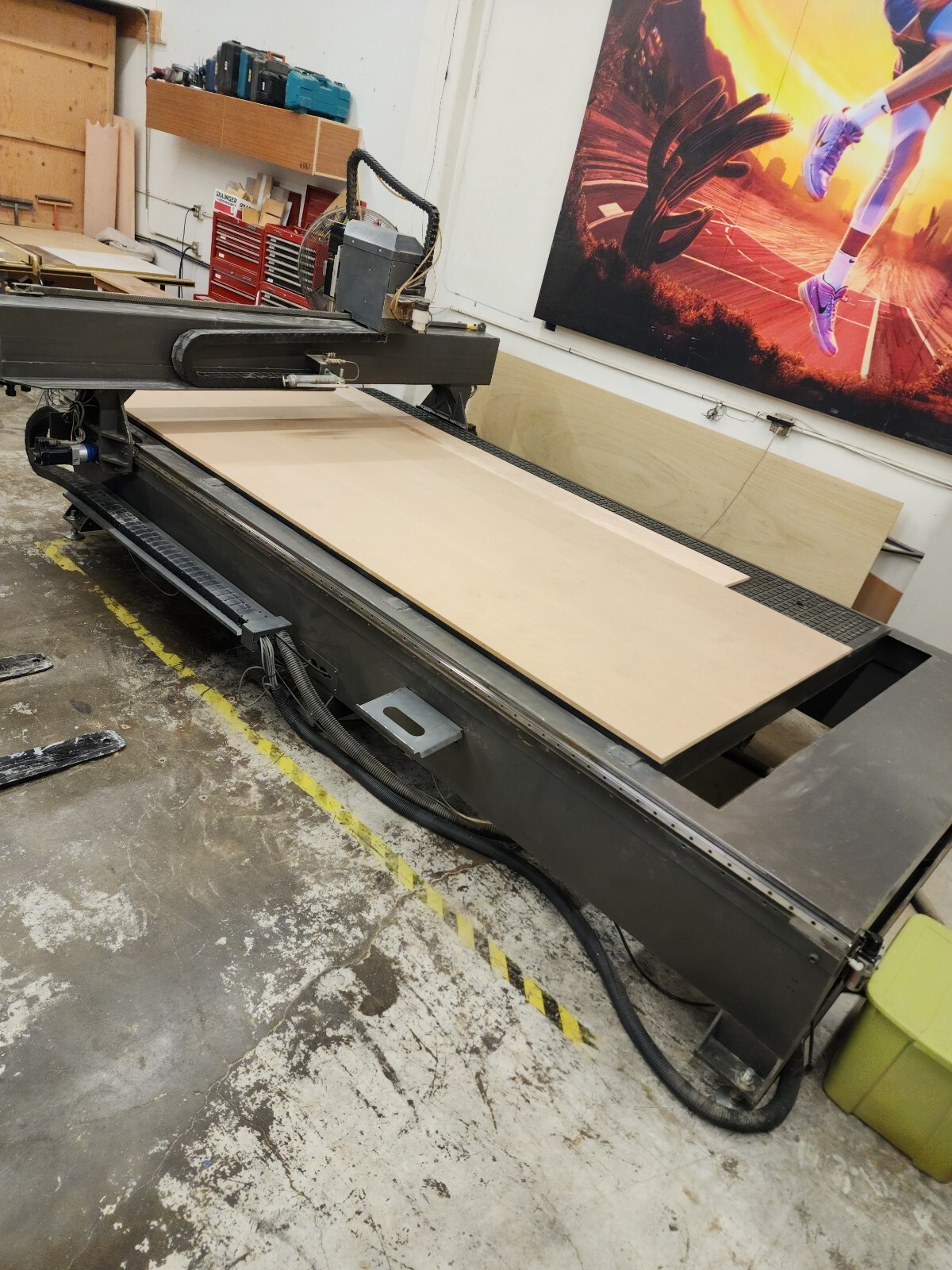 Multicam 5000 Series CNC Router With 12 Automatic Tool Changer with ...