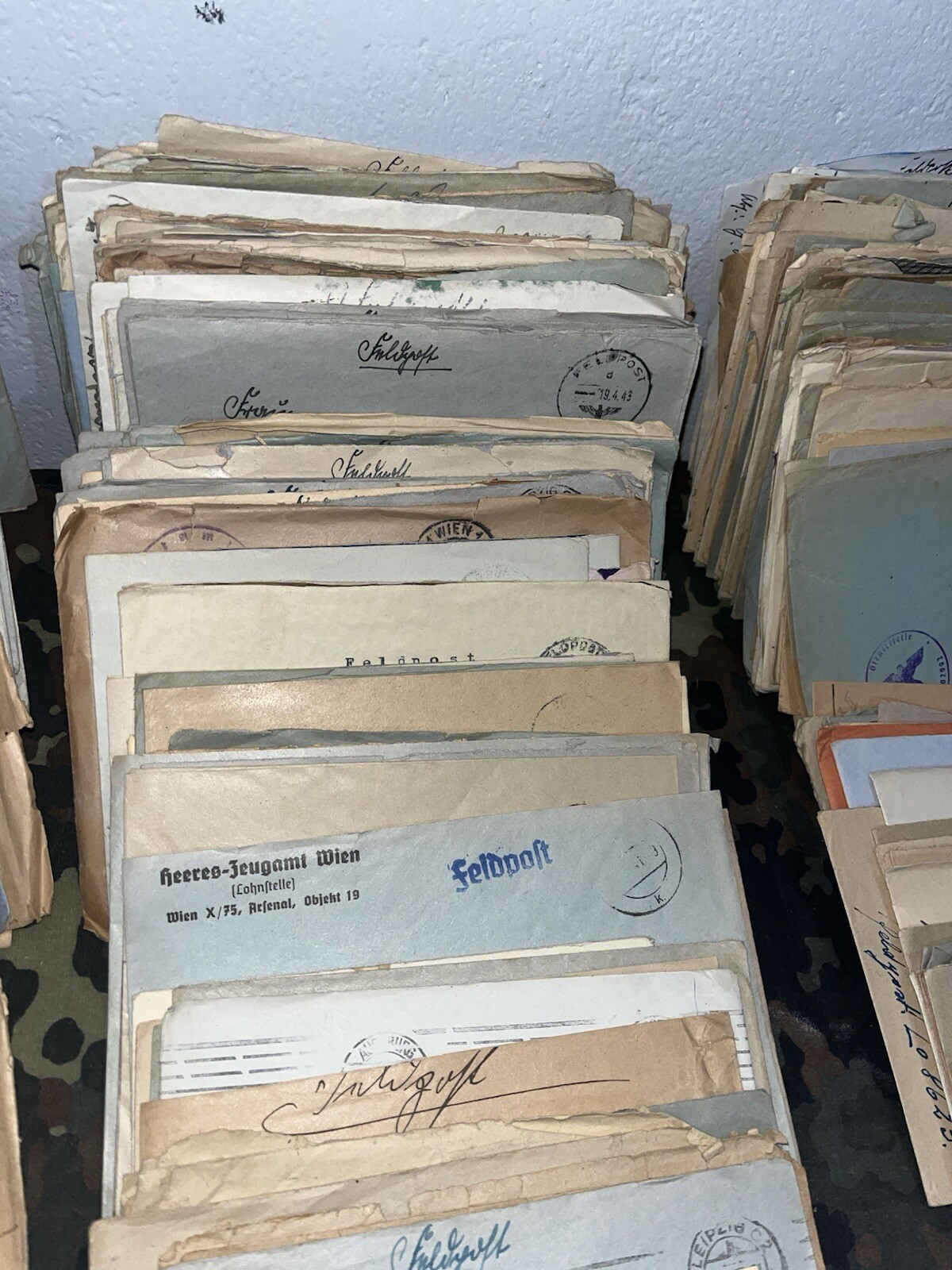 WW2 German Original Wehrmacht 800+ Feldpost Field Mail Letters ...