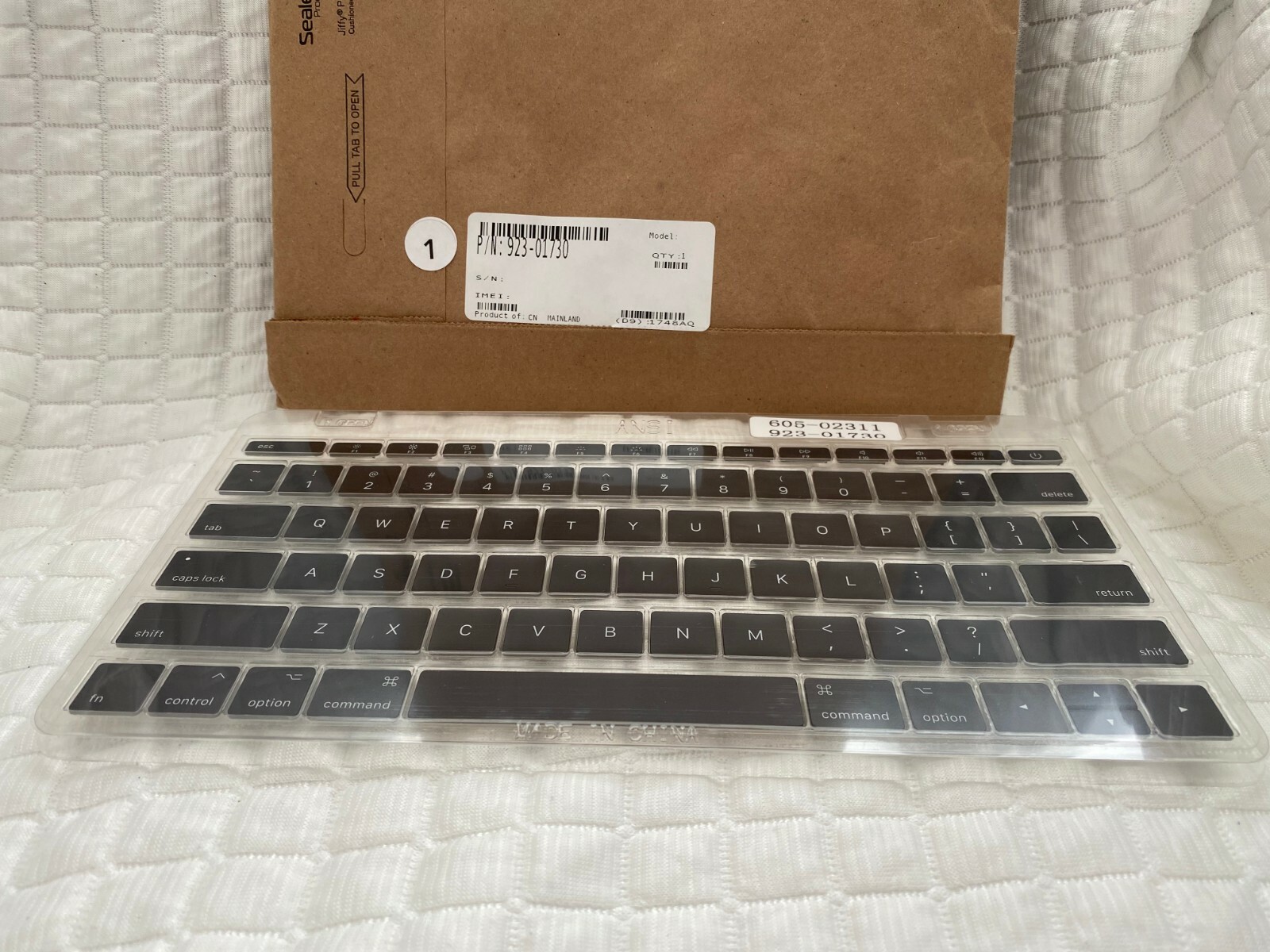 Genuine Apple KEYCAP kit set for US Keyboard MacBook 13" 15" 605-02311 ...