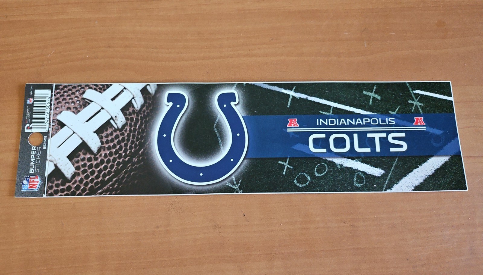 Indianapolis Colts Bumper Sticker NFL Vinyl Decal 3" H X 10.5" W New | eBay