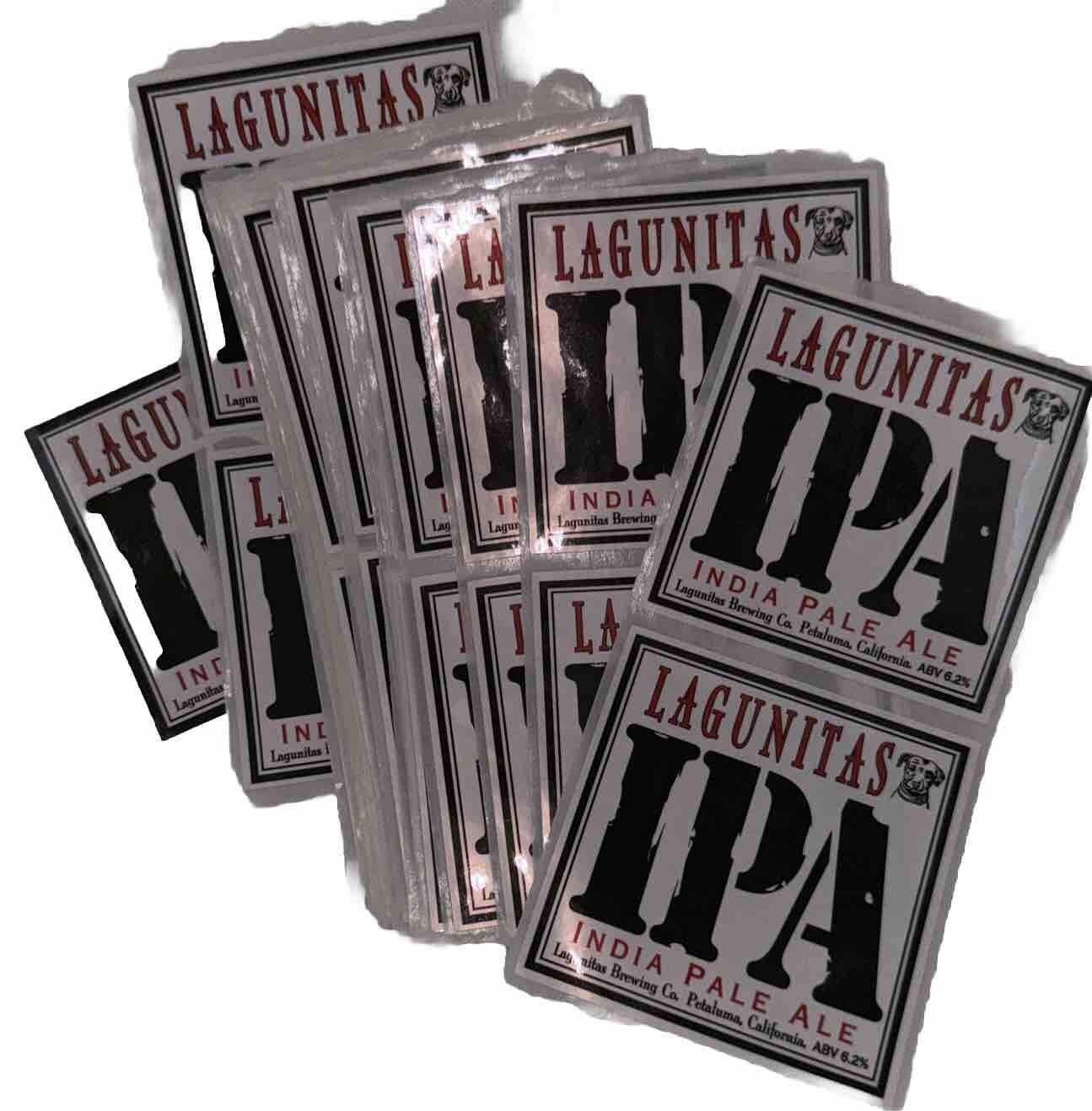 Lot Of 41 Lagunitas IPA Tap Handle Stickers decal craft Napa | eBay