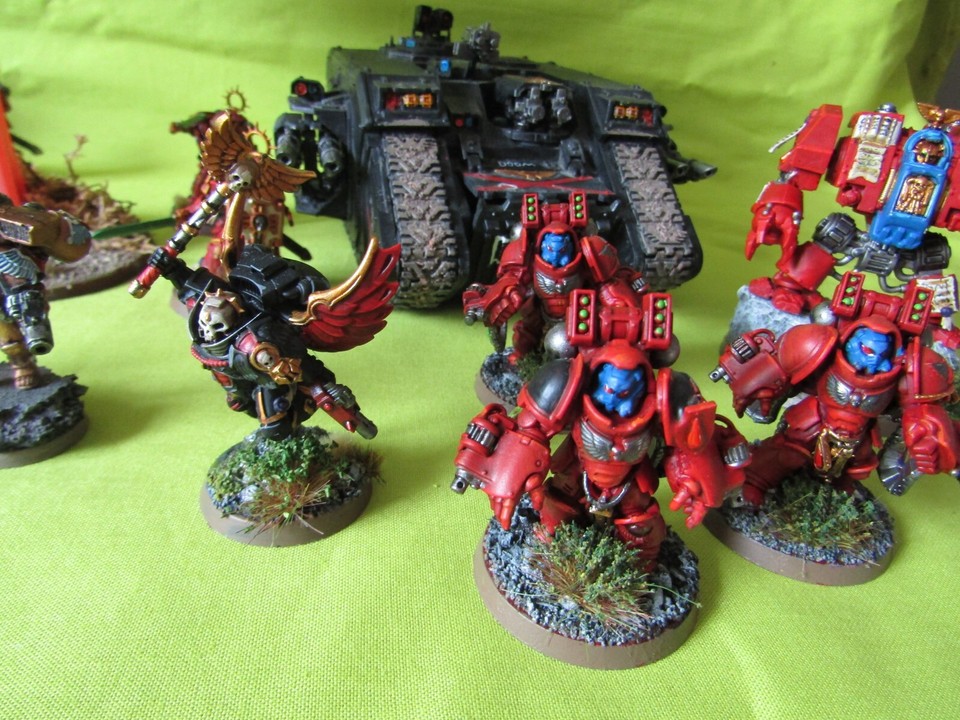 WARHAMMER 40K PAINTED BLOOD ANGELS ARMY - MANY UNITS TO CHOOSE FROM | eBay