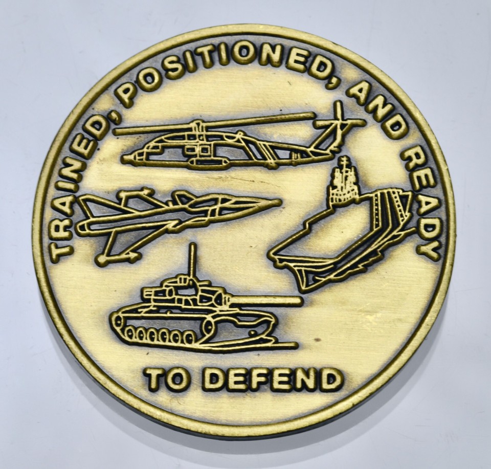 US CENTCOM Central Command Challenge Coin - Ready to Defend - US ...