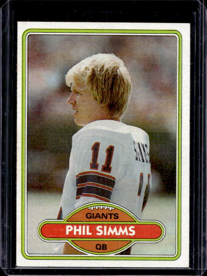 1980 Topps Phil Simms RC #225 Giants | eBay