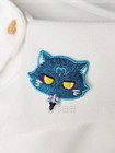 Genshin Impact Iron-on Embroidery Patches Xiao Meow Cat Keychain Charm ...