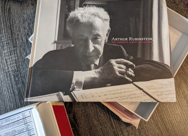 Arthur Rubinstein: The Complete Album Collection ECD (CD, Jan-2012, 144 ...