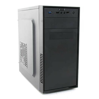 CiT MX-A07 Black Micro ATX Chassis Nero Interni 500W PSU USB3 Cable ...