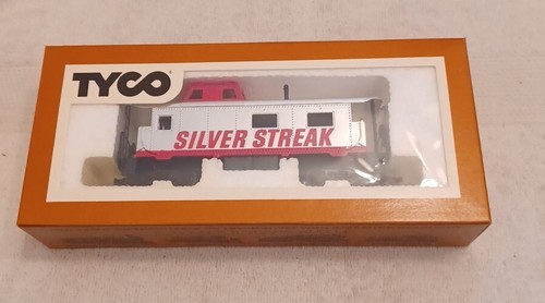 Vintage TYCO HO Scale 'Silver Streak' Train Caboose Carriage Model Rare ...