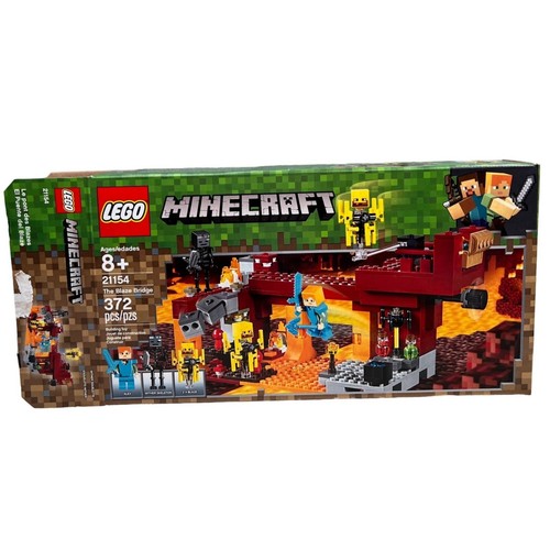 Lego Minecraft The Blaze Bridge 21154 Set in Box Incomplete | eBay