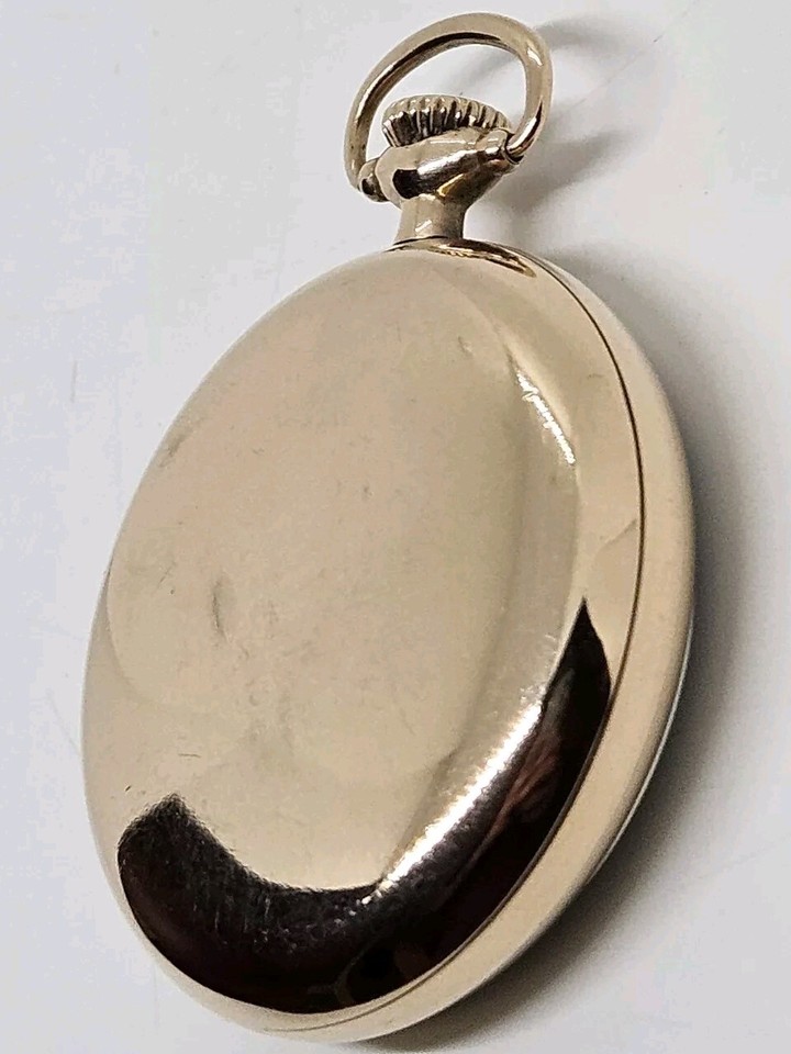 Antique 1930 HAMILTON 21J Railroad Grade 992 10K G.F. Gold RR Pocket ...