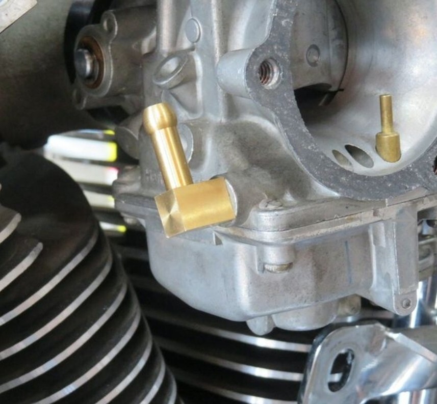 27371-76A Fuel Inlet Fitting Puller Tool Keihin CV Carburetors Harley ...