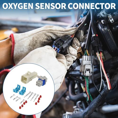 4 Pin Oxygen Sensor Connector 1.5mm Series O2 Male Female Plug for GM ...