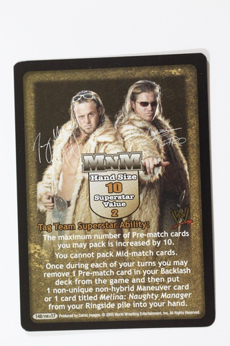 WWE Raw Deal CCG Unforgiven v17 MNM Superstar Character Card #148 NM | eBay