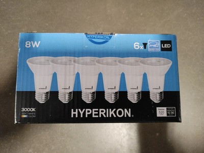 Hyperikon PAR20-8D30 LED Bulb Dimmable 8W Flood Light E26 3000K Box of ...