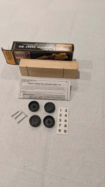 Boy Scouts of America Cub Scout PWD Pinewood Derby 2012 Race Car Kit ...