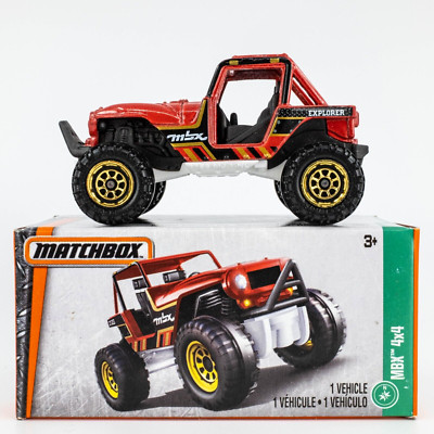 2017 Matchbox Power Grabs #105 MBX™ 4x4 RED METALLIC | MBX EXPLORER ...