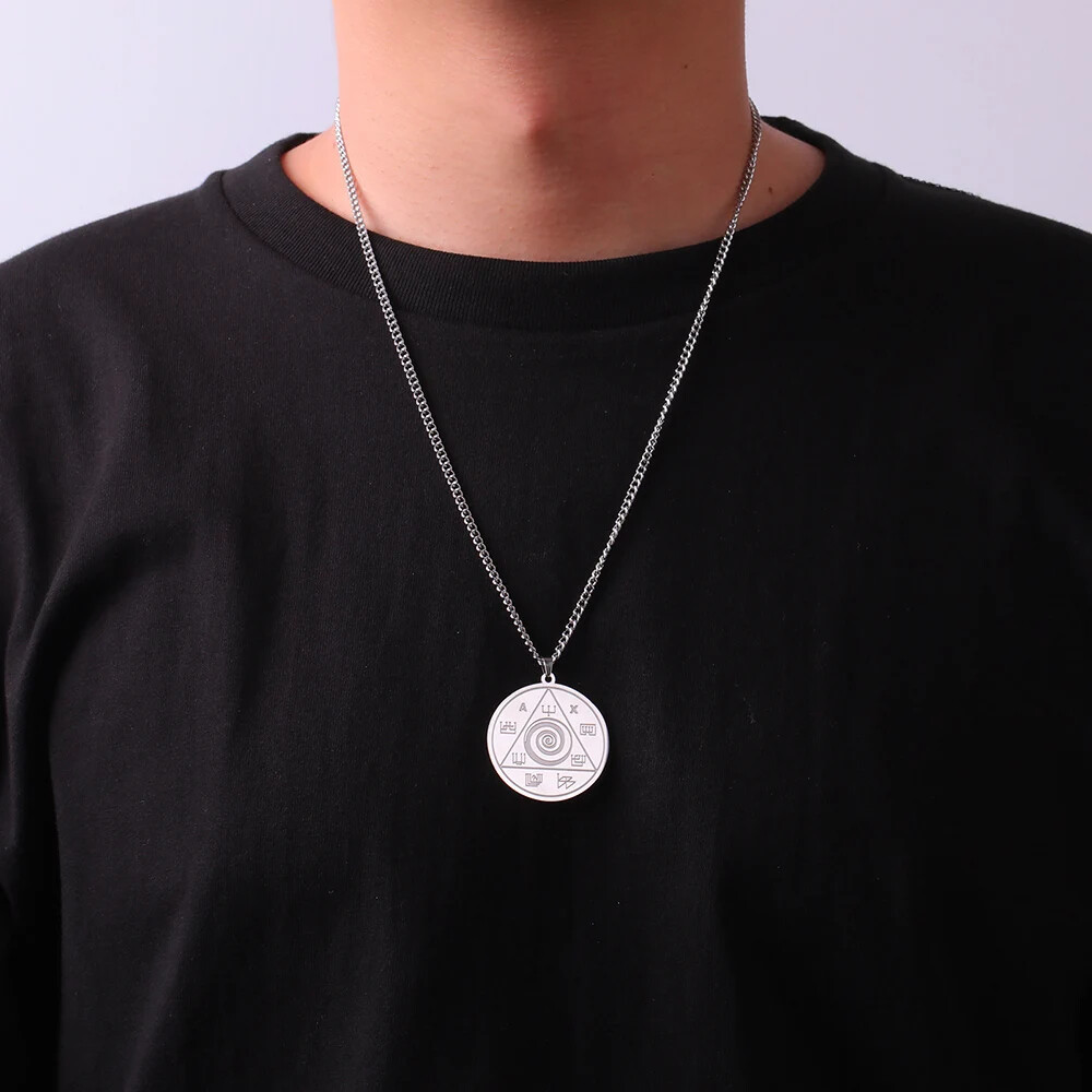 Powerful Pendant of Abraxas Necklace Money Protection Talisman ...