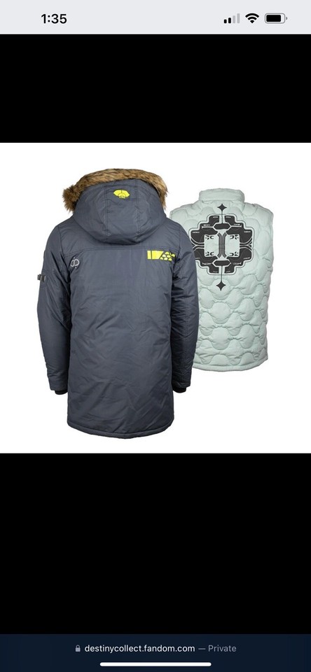 Destiny 2 Deep Stone Crypt Raid Jacket Bungie Rewards Multiple Sizes | eBay