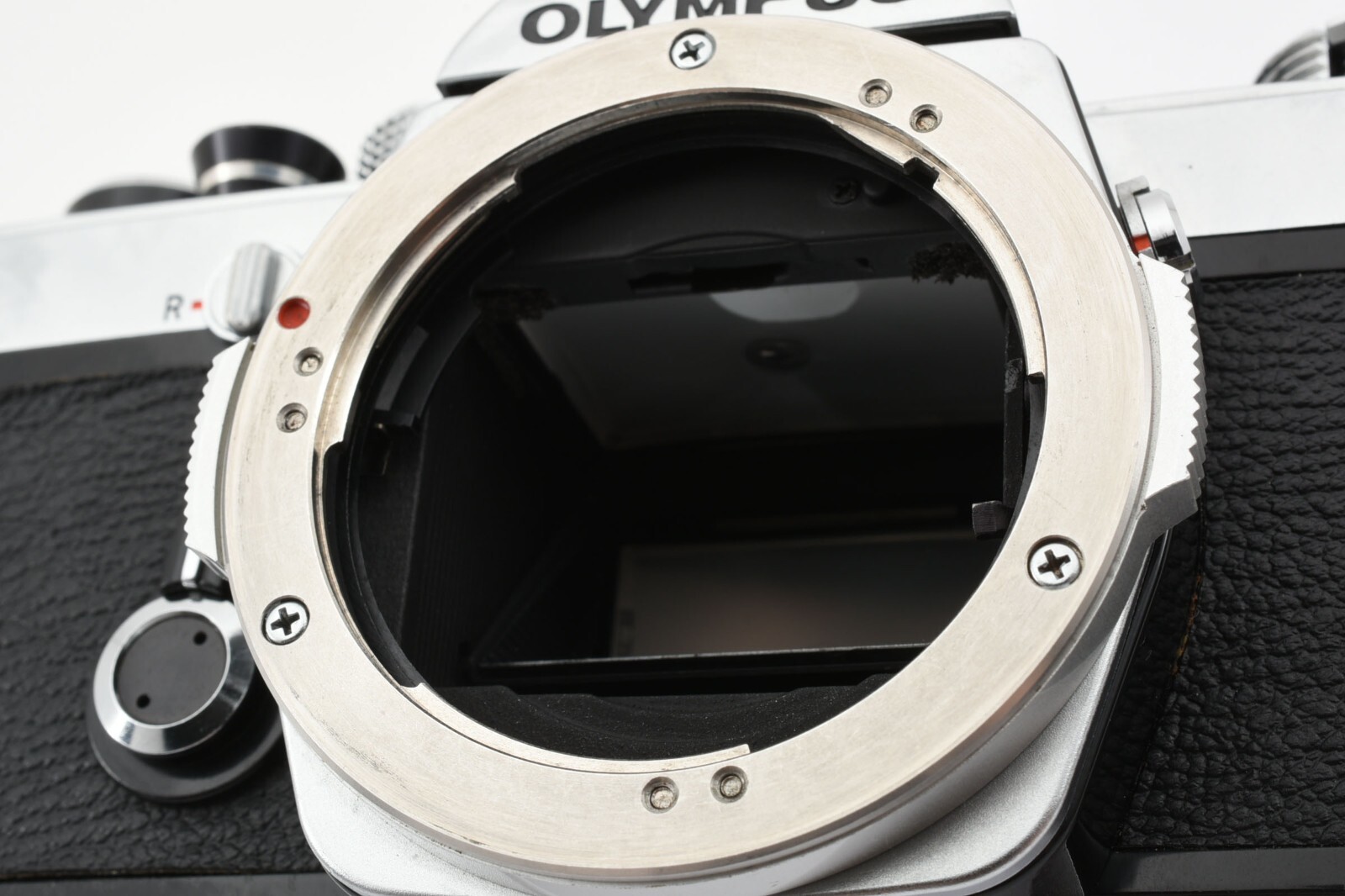 Olympus OM-1 N OM-1N Silver SLR 35mm Film Camera Body From JAPAN ...