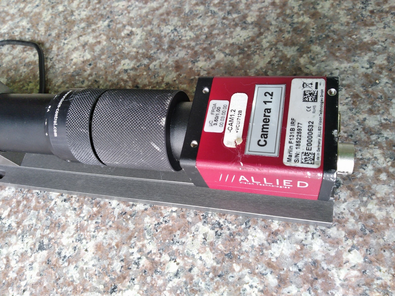 Allied Marlin F131B IRF 1394 FireWire Machine Vision B/W CCD Camera W ...