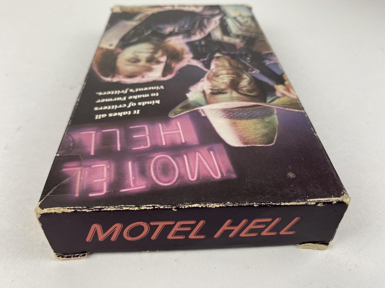 Motel Hell (VHS, 1990) Rory Calhoun, Paul Linke Horror 1980 RARE Out Of ...