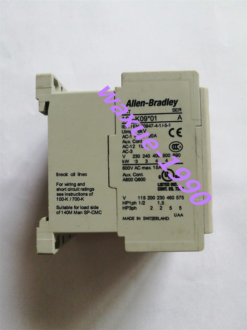 1pcs New A-B Contactor 100-K09*01 100-K09KF01 220V | eBay