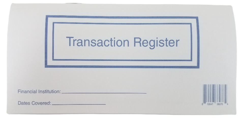 5 Checkbook Transaction Registers 2025 2026 2027 Calendar Check Book ...