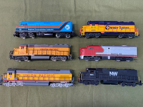 6 HO Locomotives for Parts or Repair - AHM, Bachmann, Lifelike. | eBay