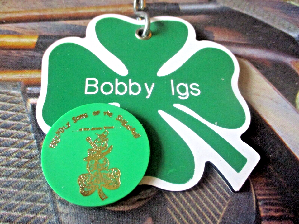 vtg - PGA Bag Tag - DUE PROCESS STABLE GOLF CLUB gc - Course - Colts ...