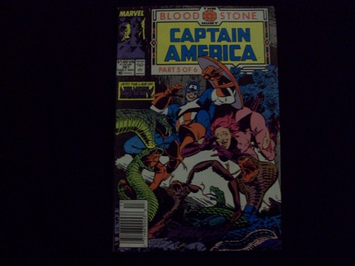 1989 MARVEL COMICS CAPTAIN AMERICA # 361 in LAIR OF THE LIVING MUMMY | eBay
