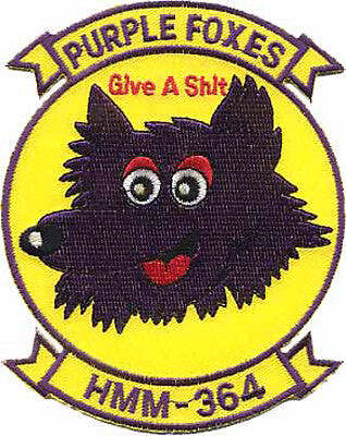 Officially Licensed HMM-364 Purple Foxes Patch | eBay