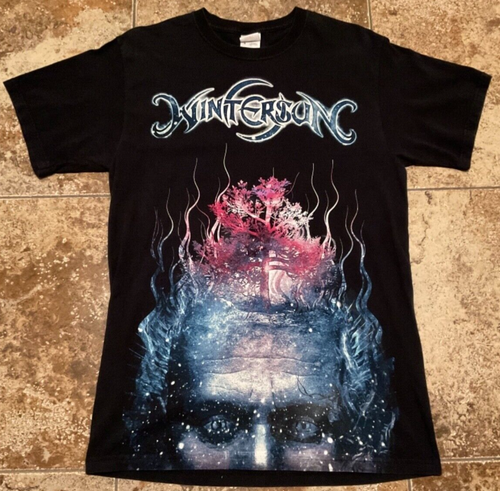 WINTERSUN ROCK BAND GRAPHIC T-SHIRT ( MENS MEDIUM ) BLACK PREOWNED | eBay