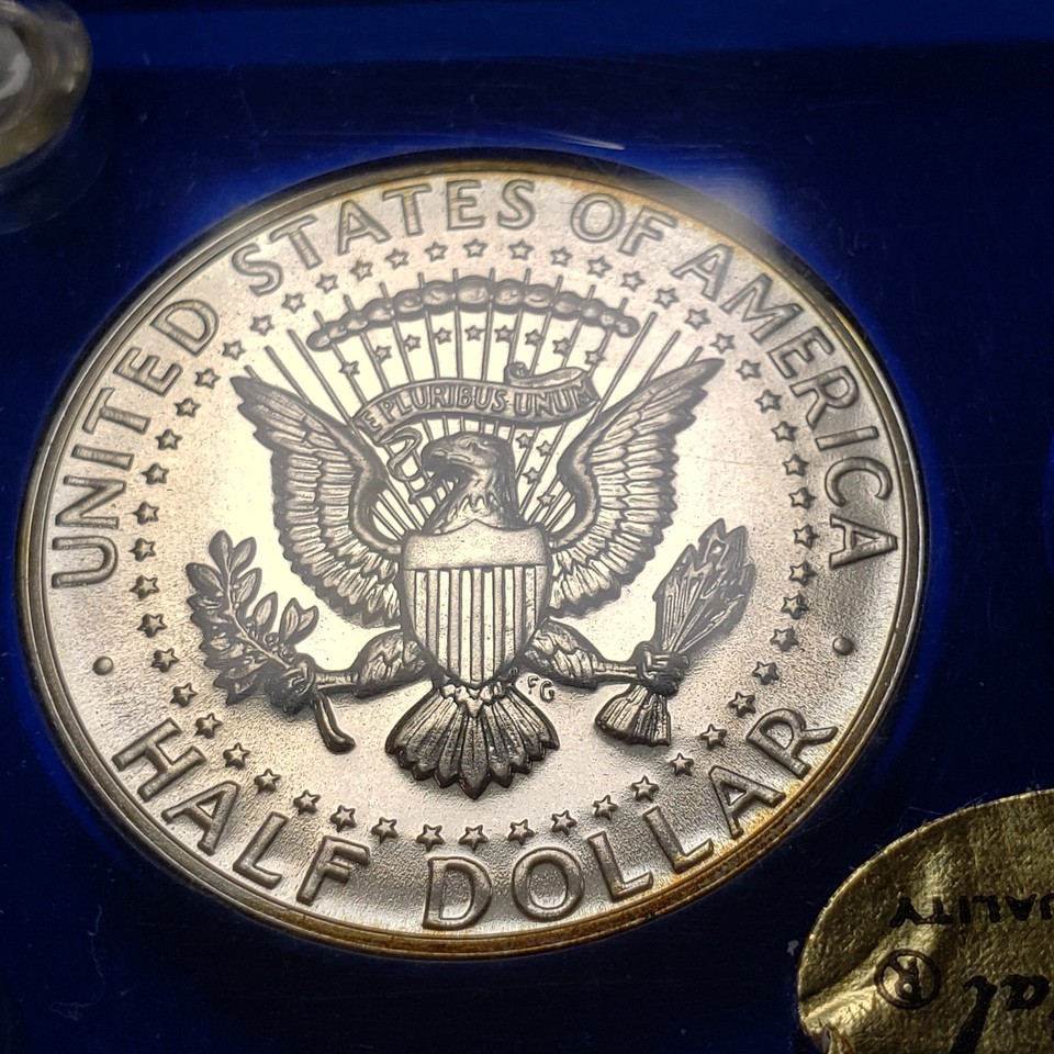 1964 United States Mint Silver Proof Set Capital Plastics Style Holder ...
