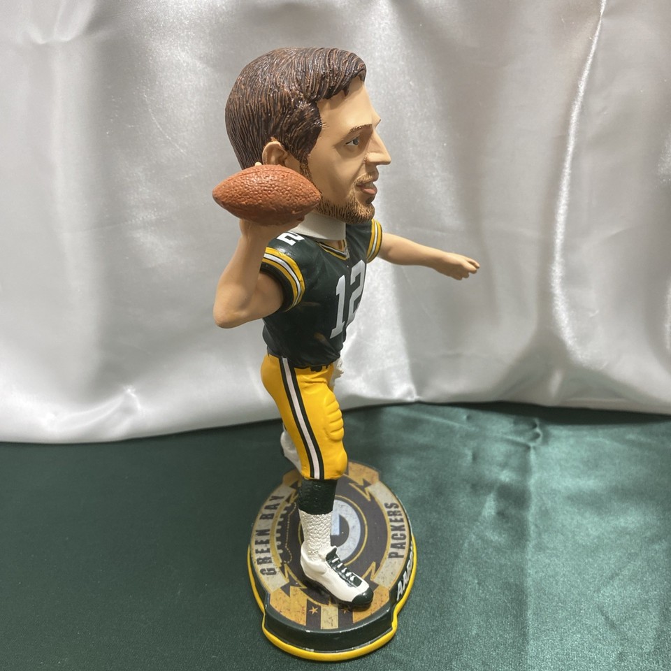 Aaron Rodgers 2012 Bobblehead Throwing Stance #/2012 Green Bay Packers ...