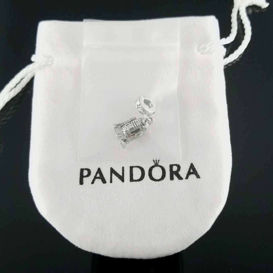 Pandora x Star Wars R2-D2 Silver Dangle Charm s925 ALE | eBay