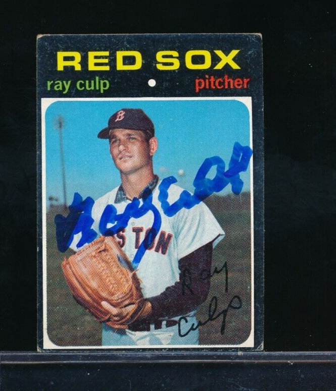 1971 TOPPS #660 Ray Culp High # signed auto autograph blue sharpie | eBay