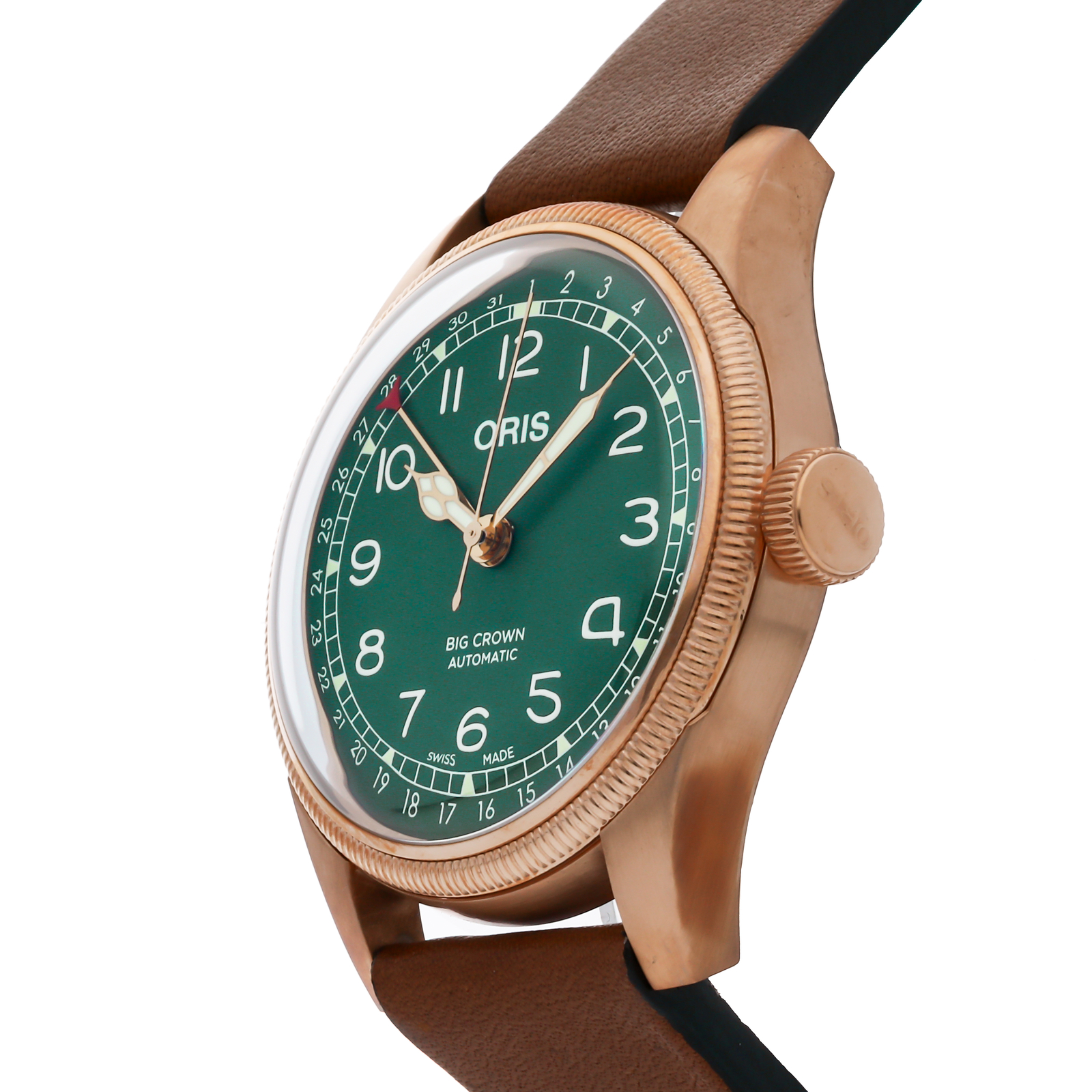 Oris Aviation Green Men's Watch - 01-754-7741-3167-07-5-20-58BR for ...