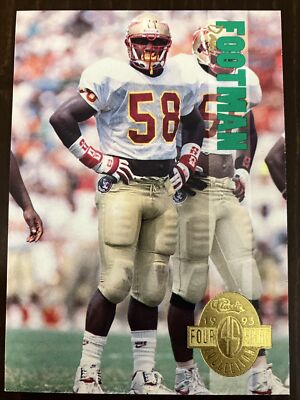 1993 Classic Four Sport Collection #171 Dan Footman Florida State ...