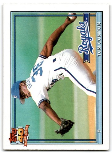 1991 Topps Tom Gordon Kansas City Royals #248 | eBay
