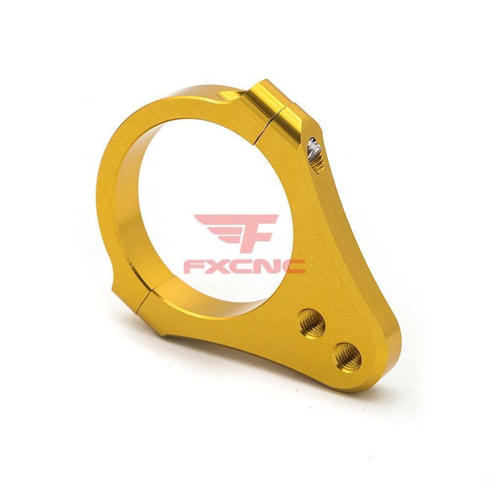 Universal Motorcycle Steering Damper Fork Frame Mount Clamp Bracket ...