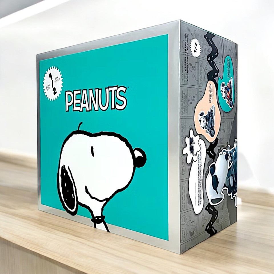 Peanuts Snoopy Motorcycle Blind Box Figure Toy Gift Cool 1 pc Miniso ...