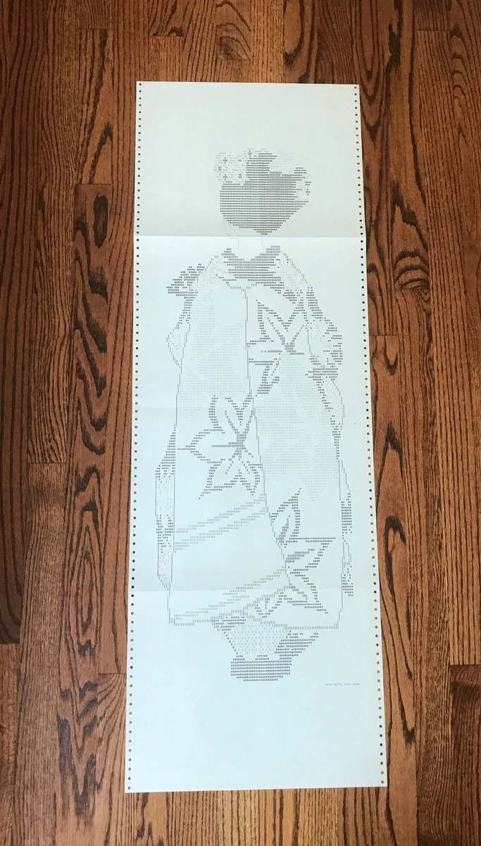 Dot Matrix Printer Art