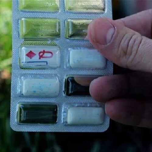 Breath Gimmick Chew & Spit Back Real Gum or Card Magic Trick by Peter ...